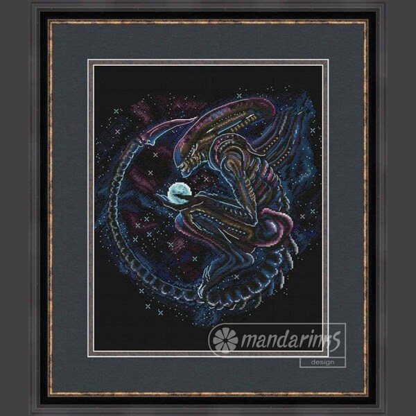 Alien Cross Stitch - Etsy