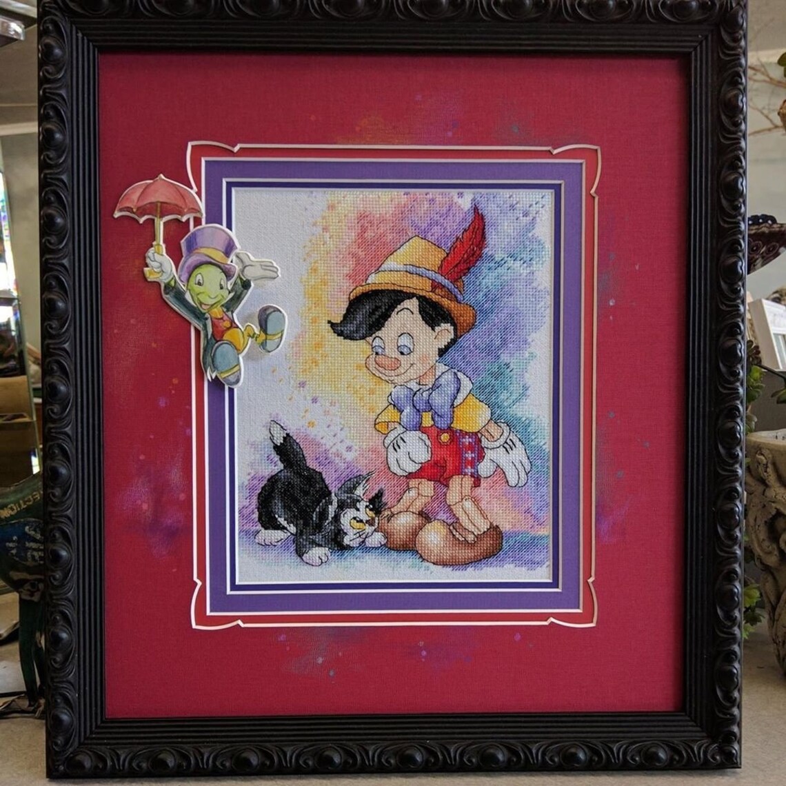 Pinocchio Digital Cross Stitch Pattern DMC Chart Embroidery Instant ...