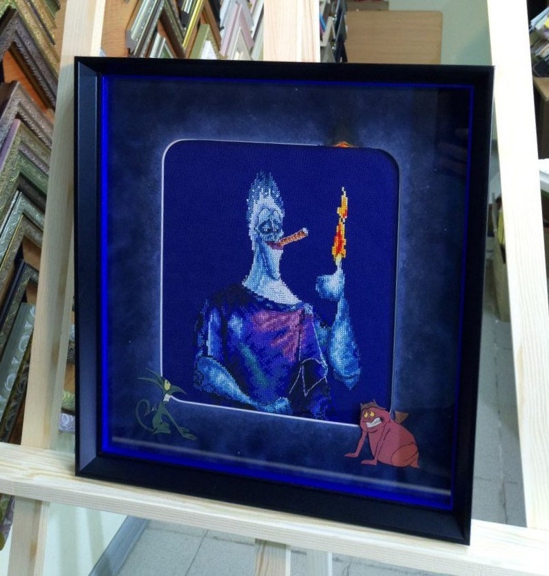 Hades Digital Cross Stitch Pattern DMC Chart Embroidery Instant ...