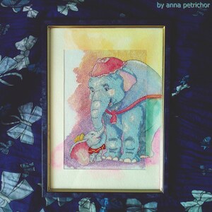 Wumbo With Mom Digital Cross Stitch Pattern DMC Chart Embroidery ...