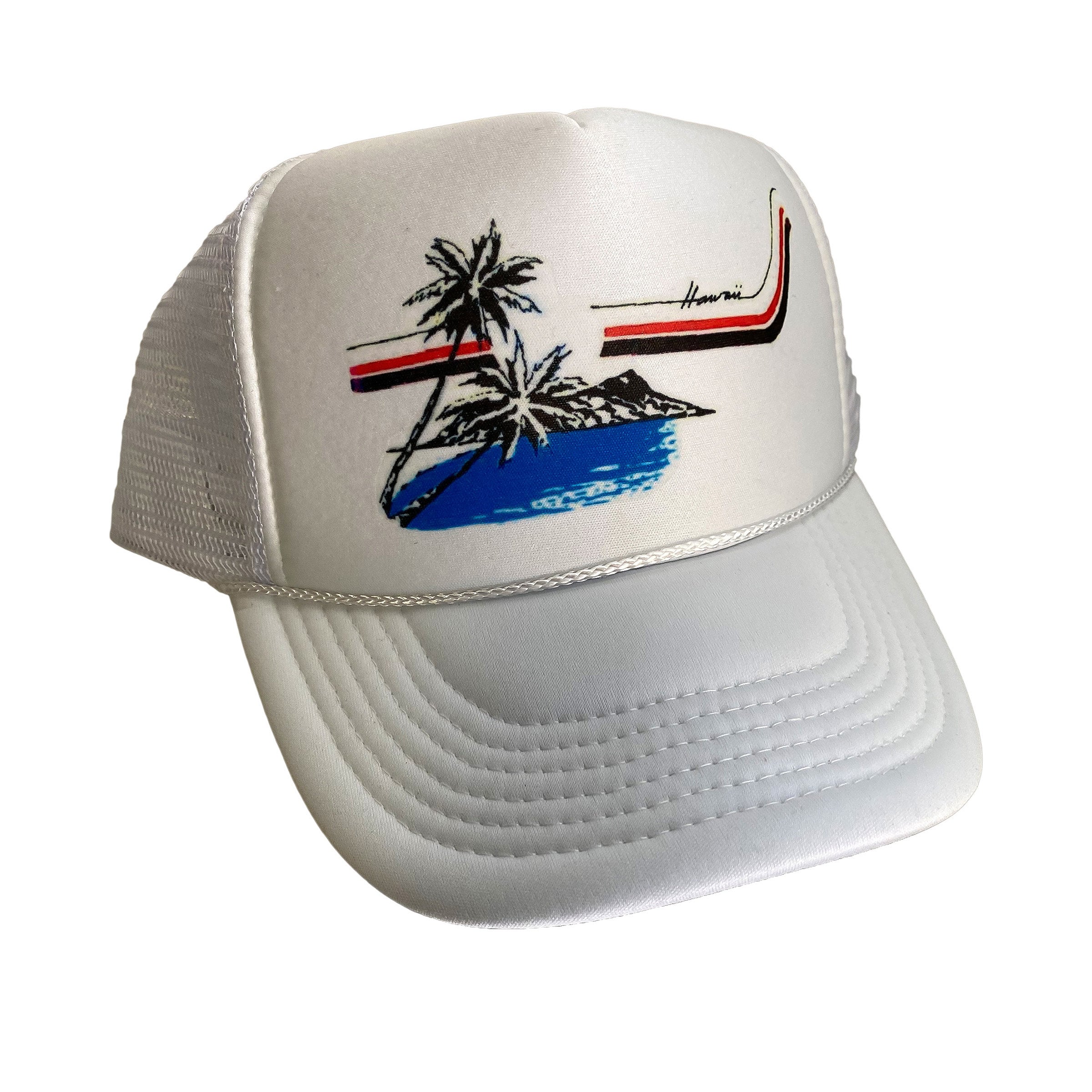 Hawaii Hat Snapback Adjustable Cap Hawaiian Islands Beach Trucker Hat ...