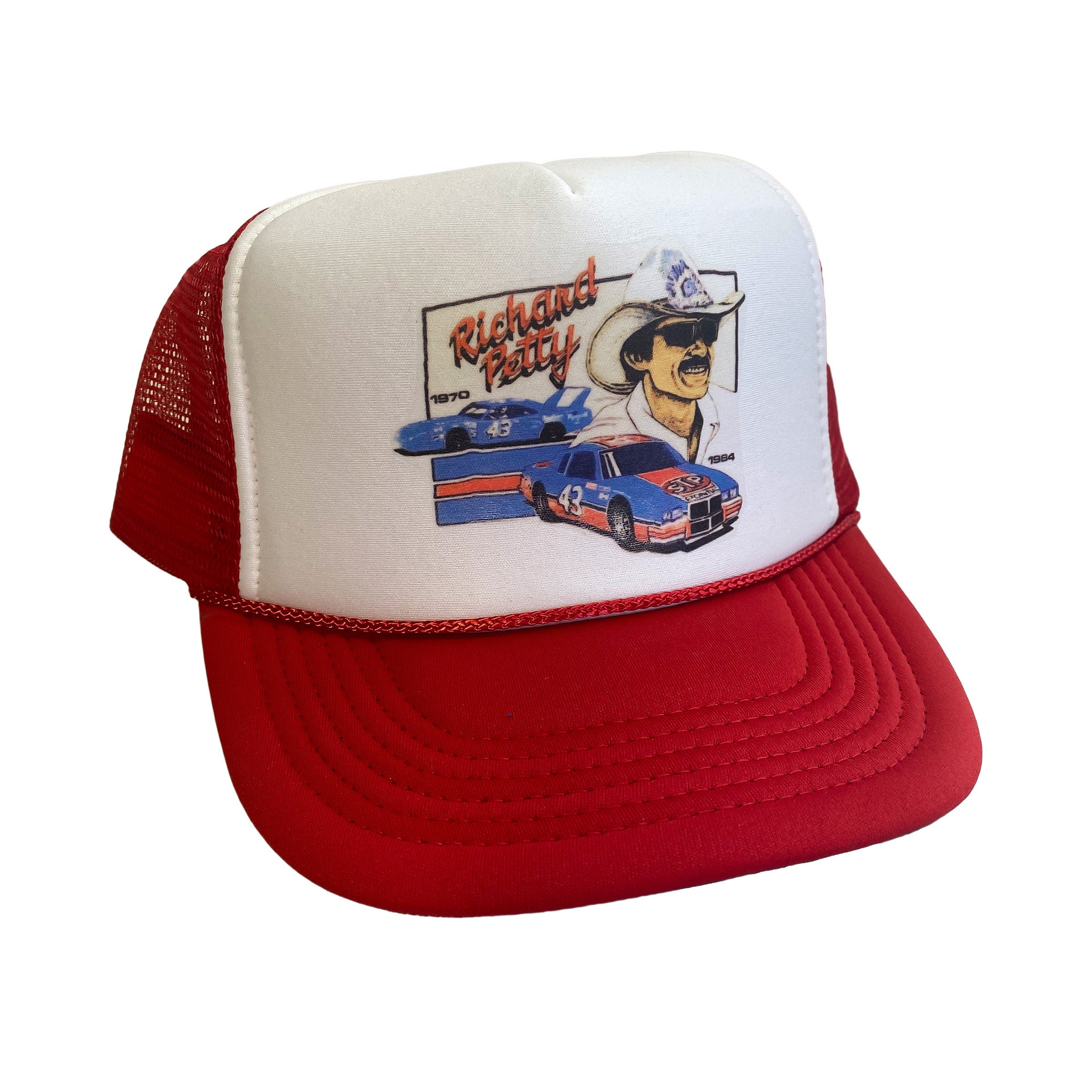 Richard Petty Hat Snapback Adjustable Cap | Vintage Red Richard Petty ...