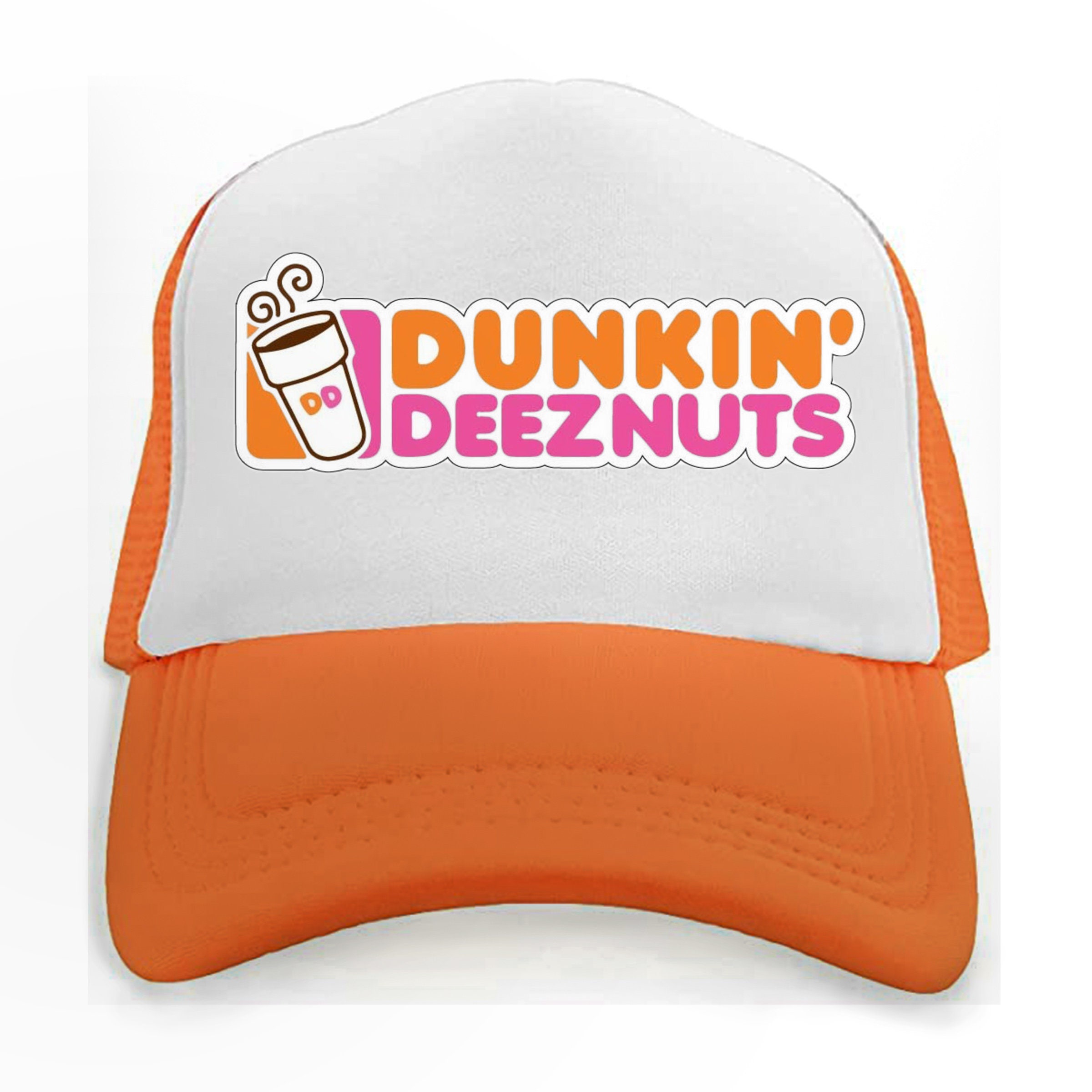Dunkin Deez Nuts Hat Dunkin Donuts Parody Snapback Trucker Hat - Etsy