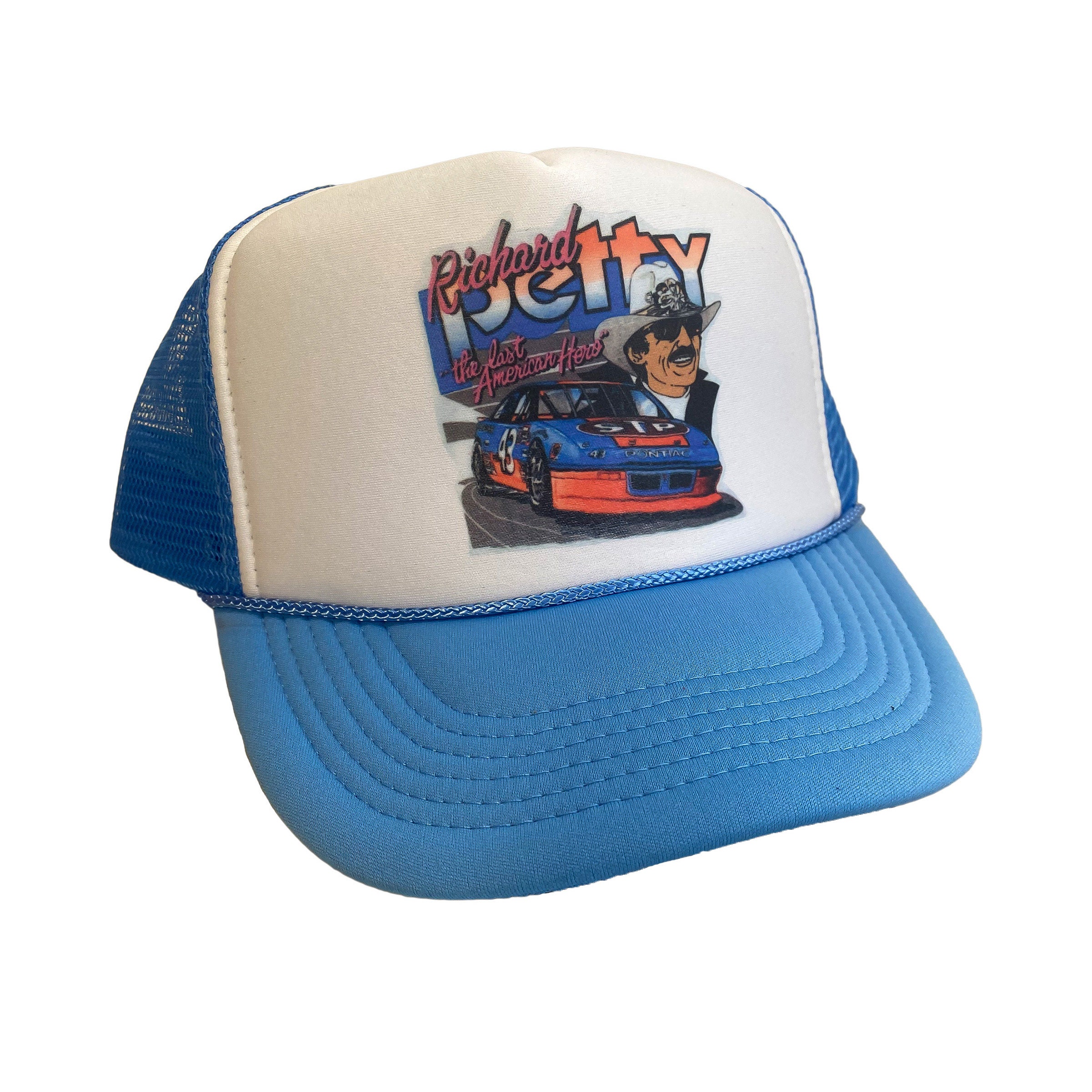 Richard Petty Nascar Hat Snapback Adjustable Cap | Vintage Blue Richard ...
