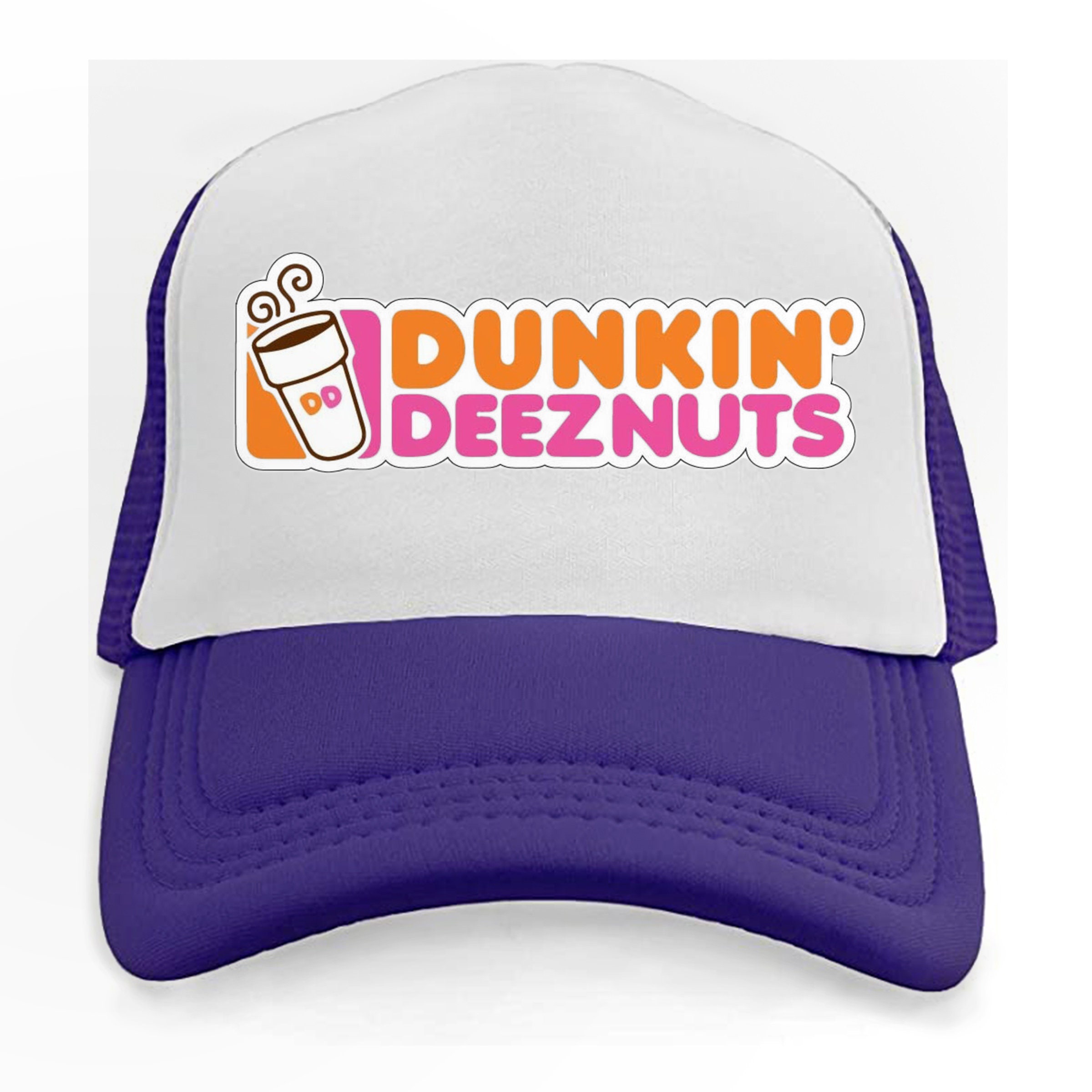 Dunkin Deez Nuts Hat Dunkin Donuts Parody Snapback Trucker Hat - Etsy