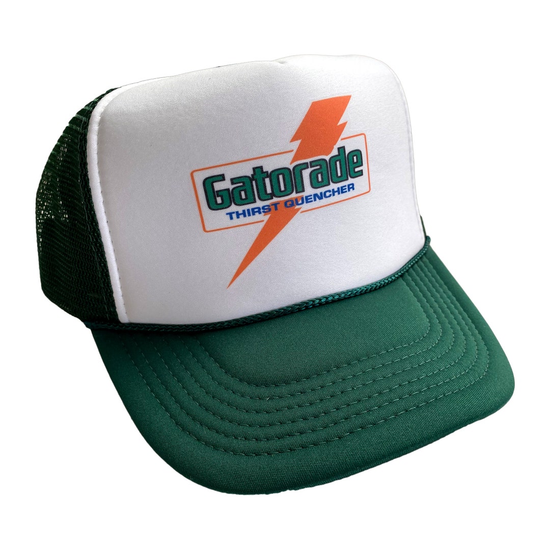 Gatorade Hat Snapback Adjustable Cap | Vintage Green Gatorade Thirst ...