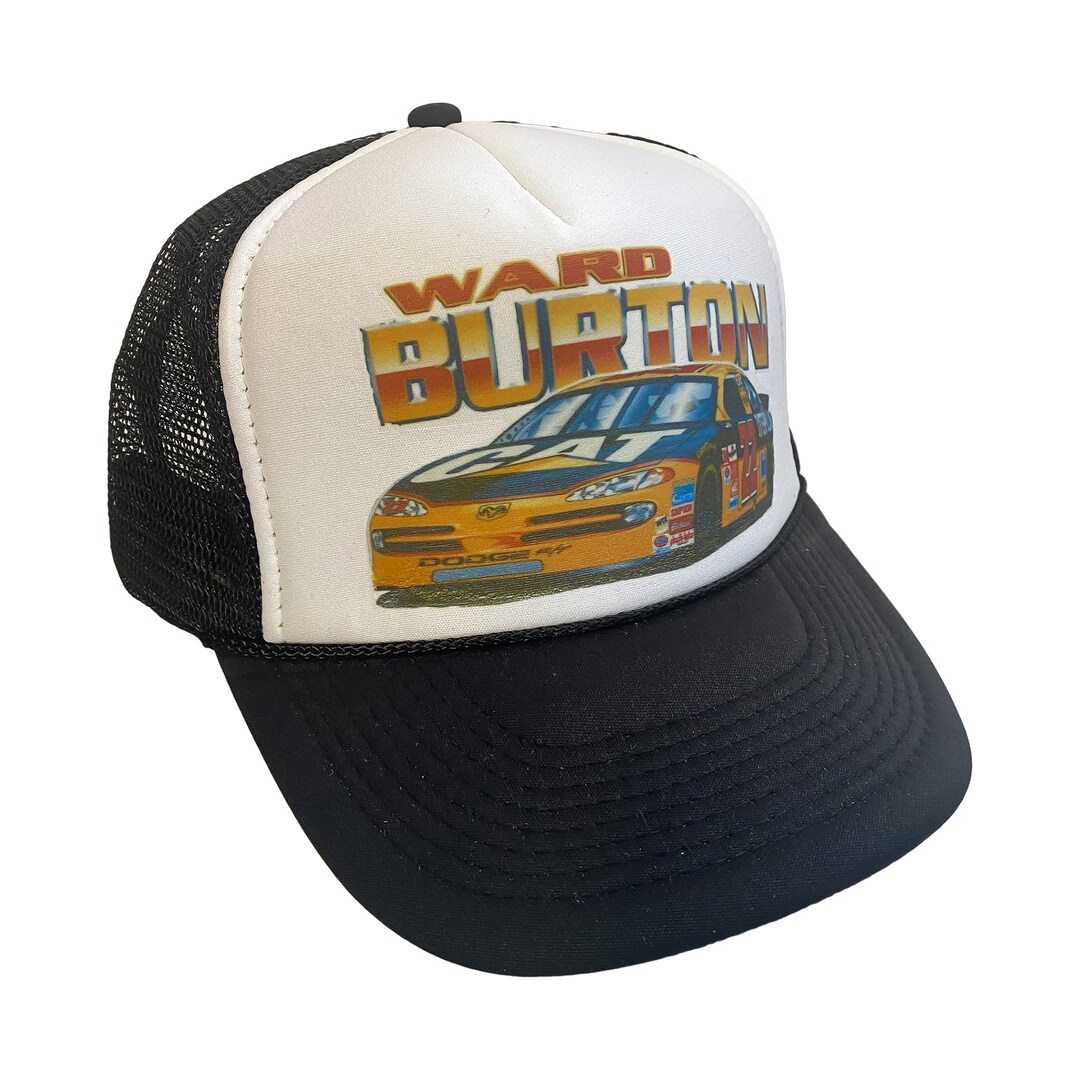 Ward Burton Hat Snapback Adjustable Cap | Vintage Black Ward Burton ...