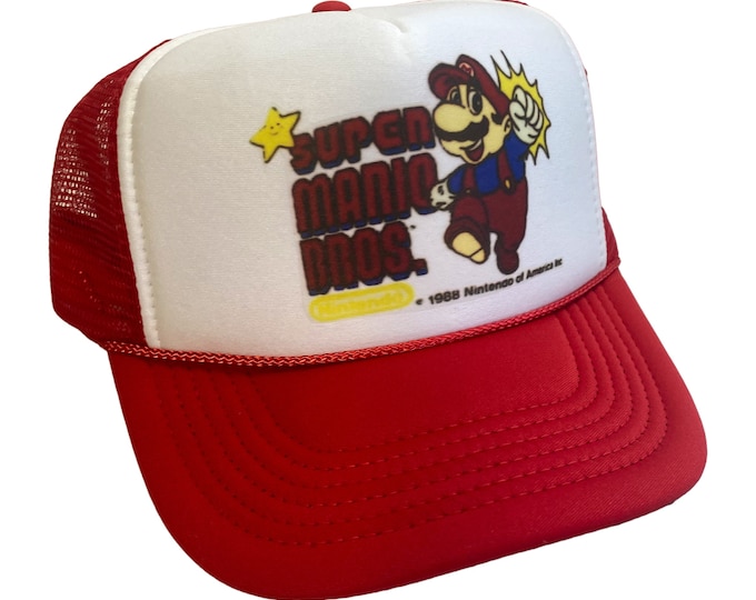 Super Mario Odyssey Mechanic Famicom Hat - Etsy Canada