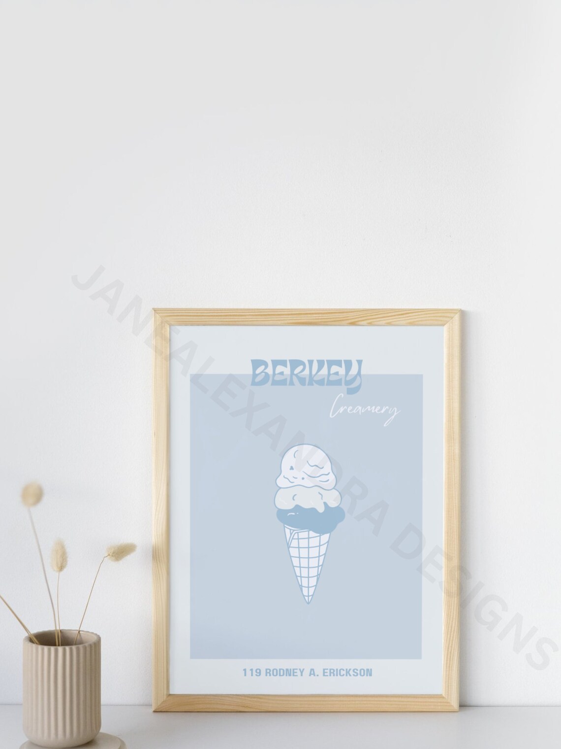 Blue Penn State Prints | College Dorm Decor (digital Download) - Etsy