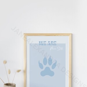 Blue Penn State Prints | College Dorm Decor (digital Download) - Etsy