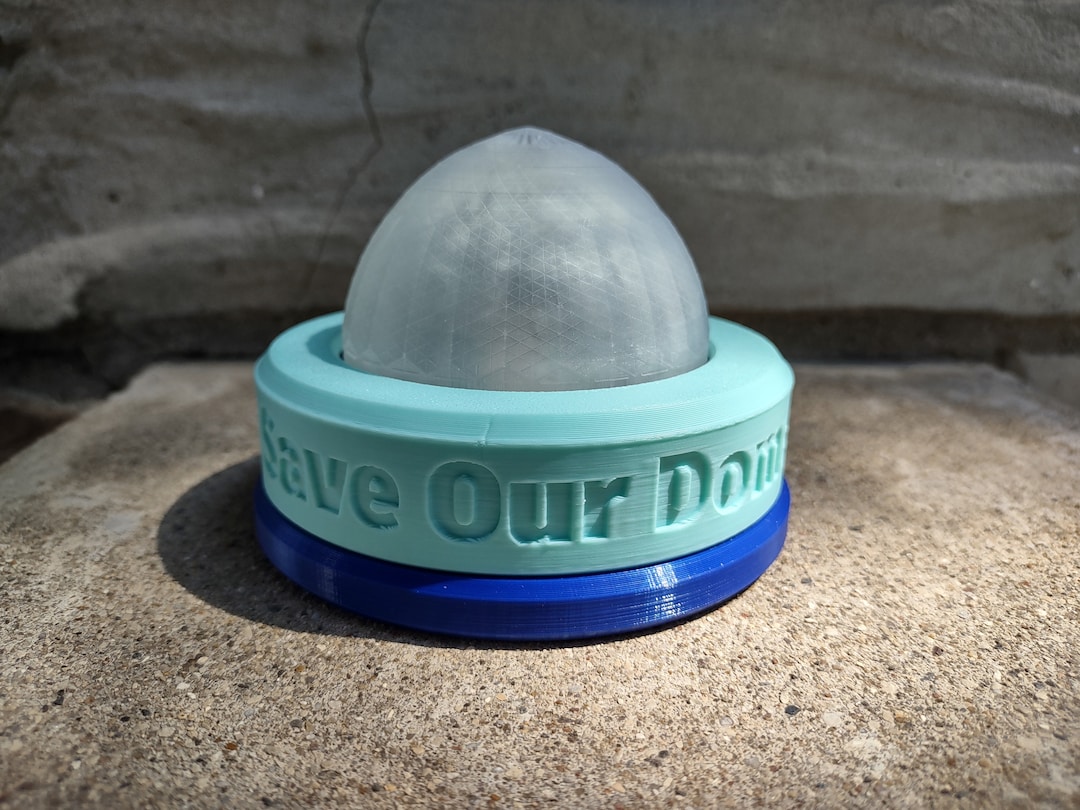 Save Our Domes, Color Changing 3D Print of One of Milwaukee's Mitchel ...