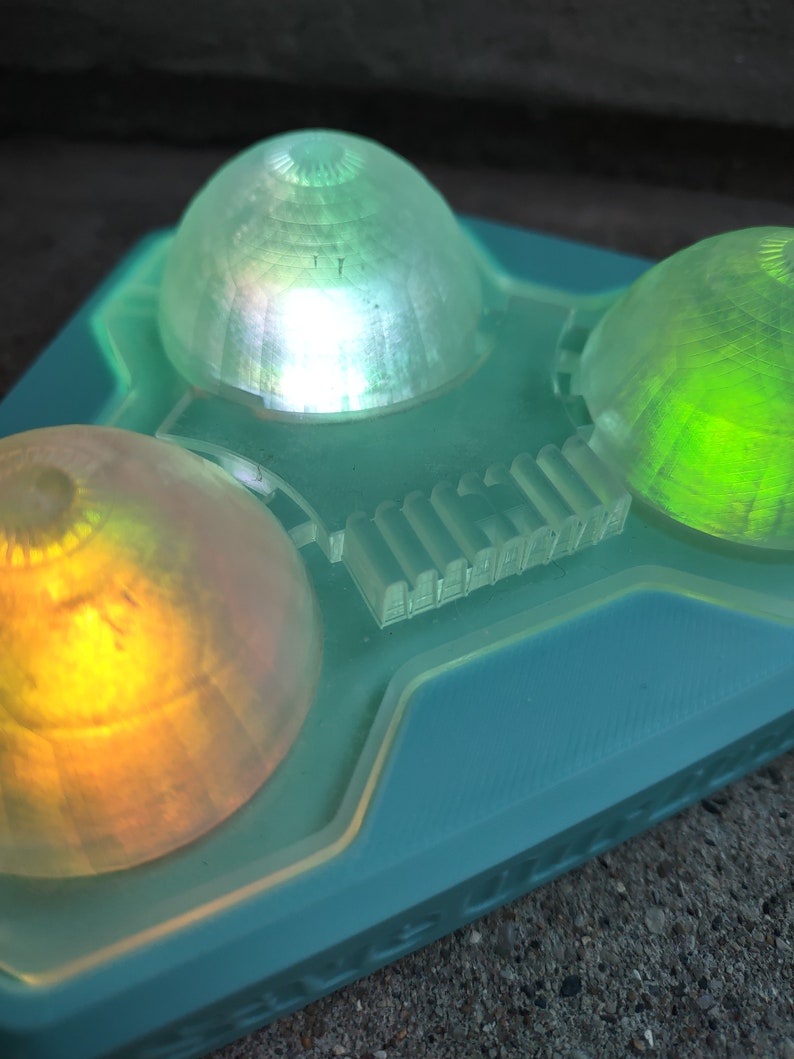 Save Our Domes, Color Changing 3D Print of Milwaukee's Mitchel Park ...