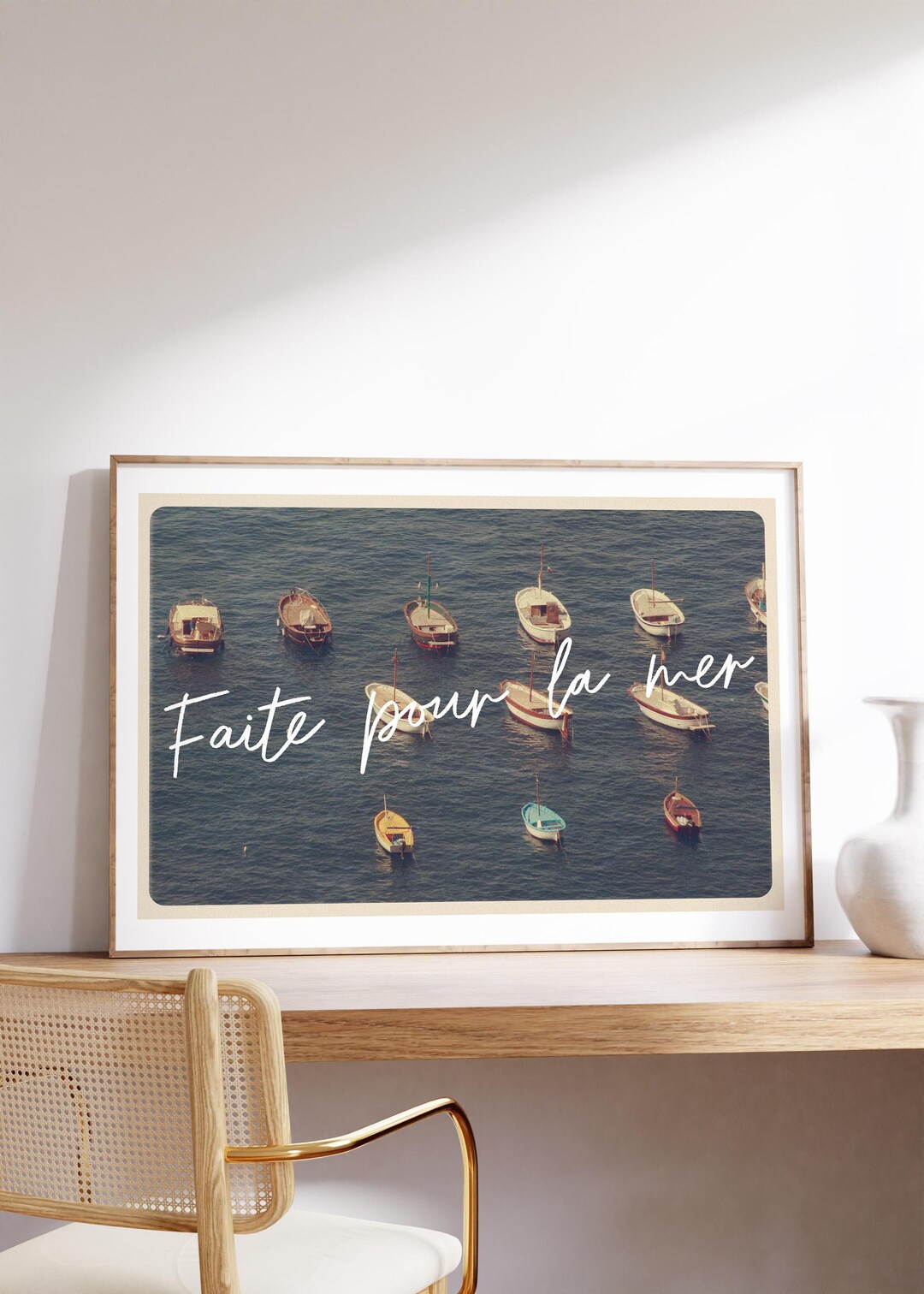 Vintage Postcard Prints | Digital Art | Coastal Aesthetic Prints French ...