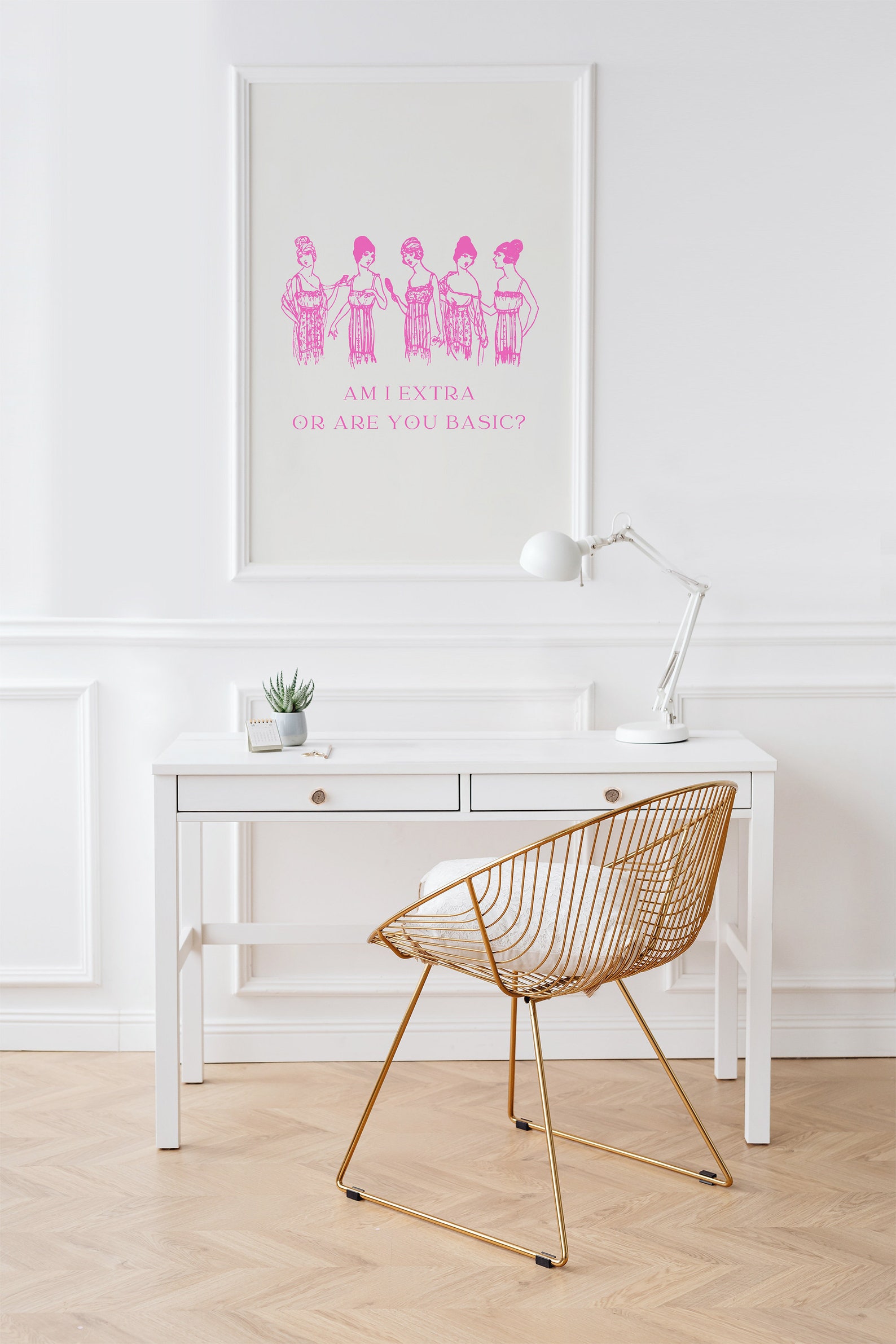 Be Extra Digital Prints Retro Cartoon Art Feminist Poster - Etsy