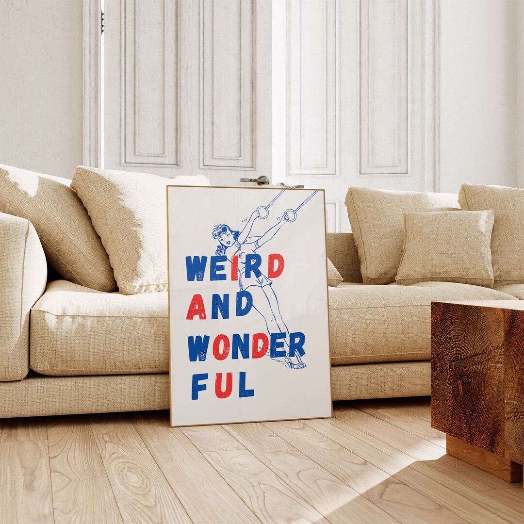 Retro Digital Art Print Vintage Wall Art Pin up Girl Poster Digital ...