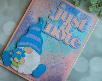 Just a Note Handmade Greeting Card - Etsy