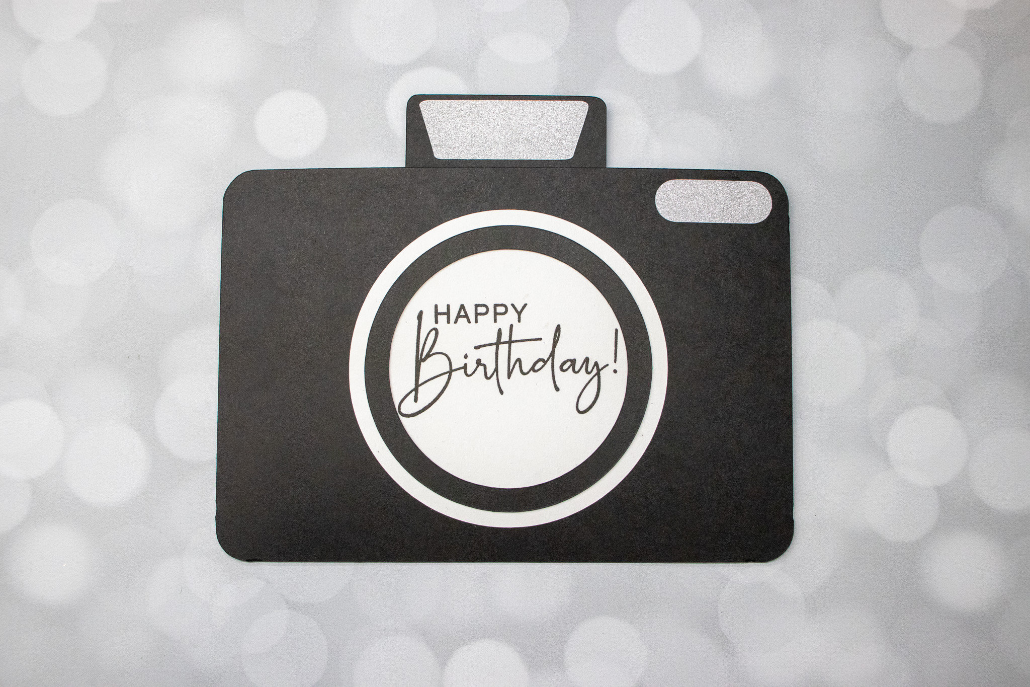 Happy Birthday Camera Gift Card Holder, Handmade Card - Etsy
