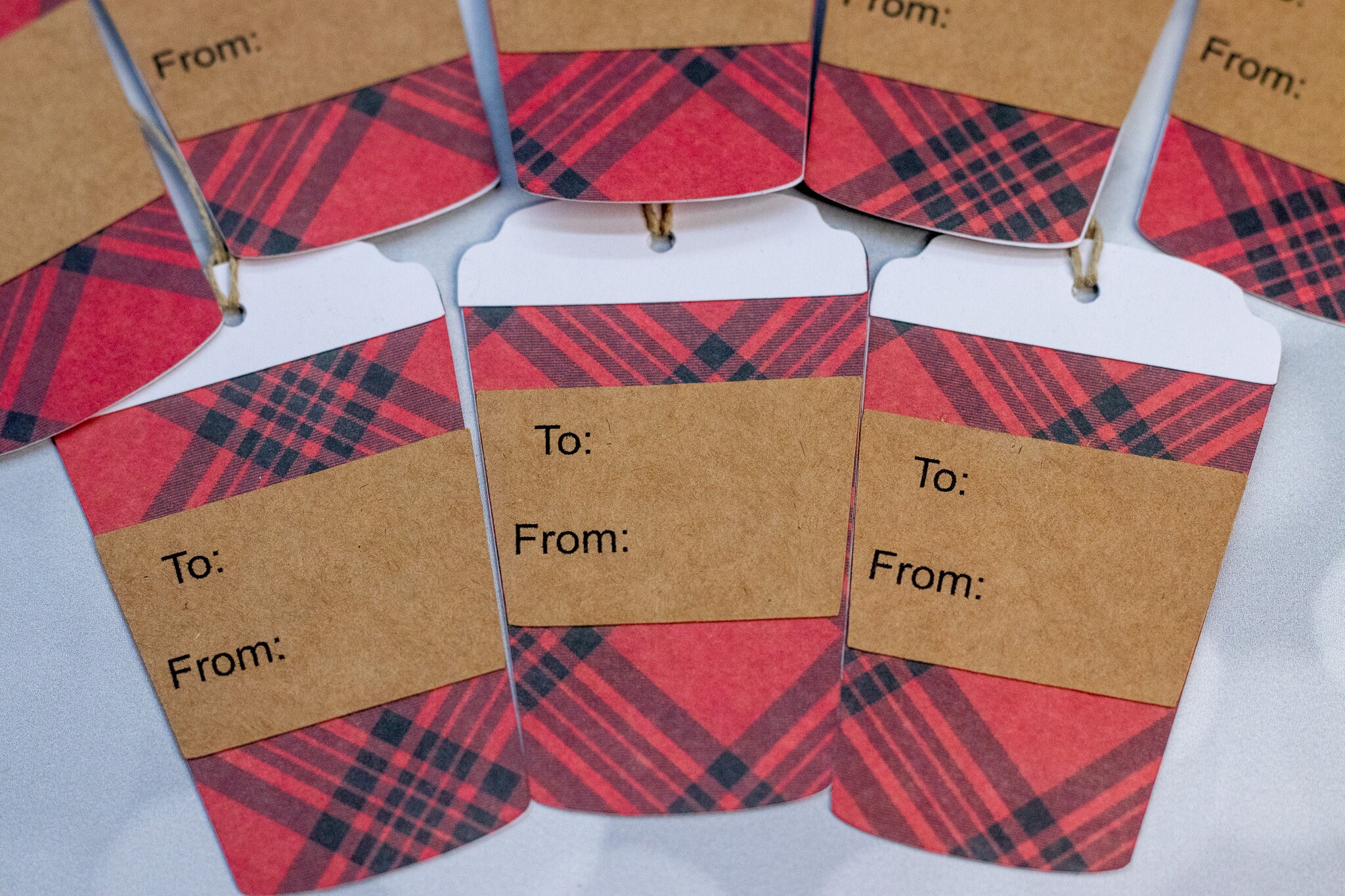 Coffee Cup Gift Tags, Set of 8 - Etsy