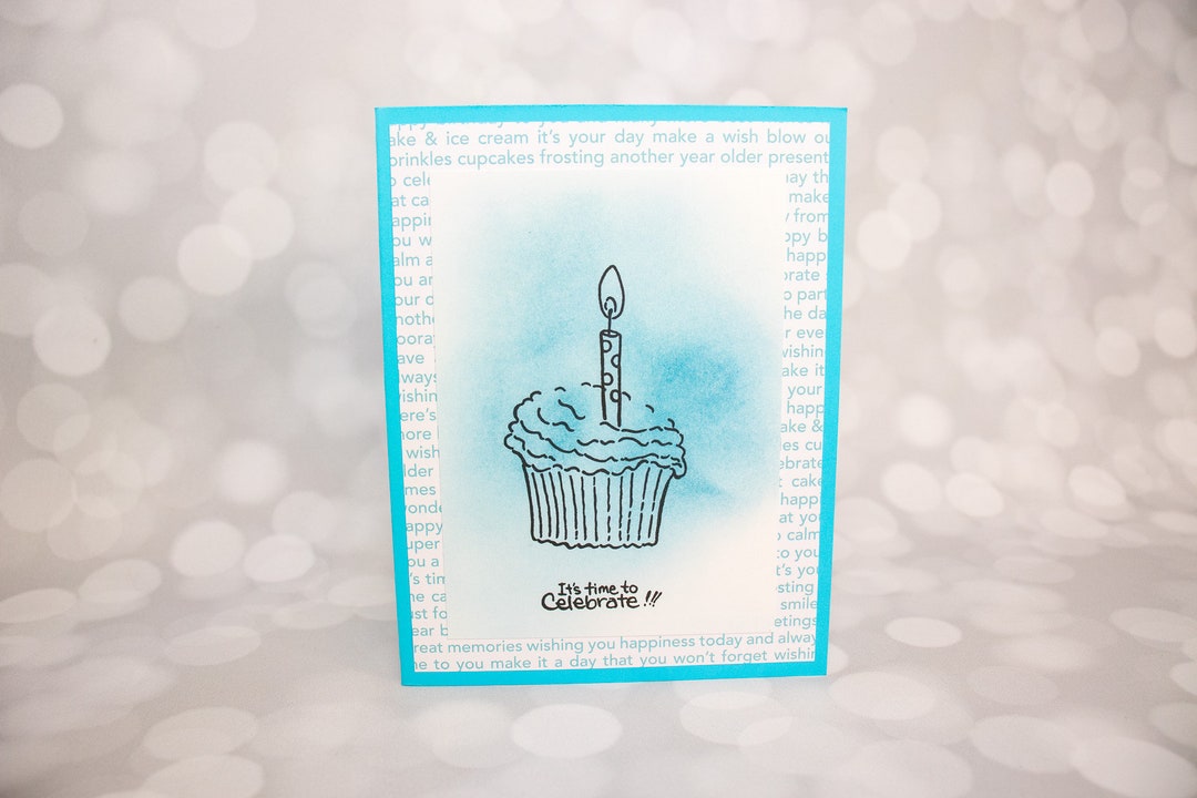 Belated Birthday Card, Handmade Card - Etsy