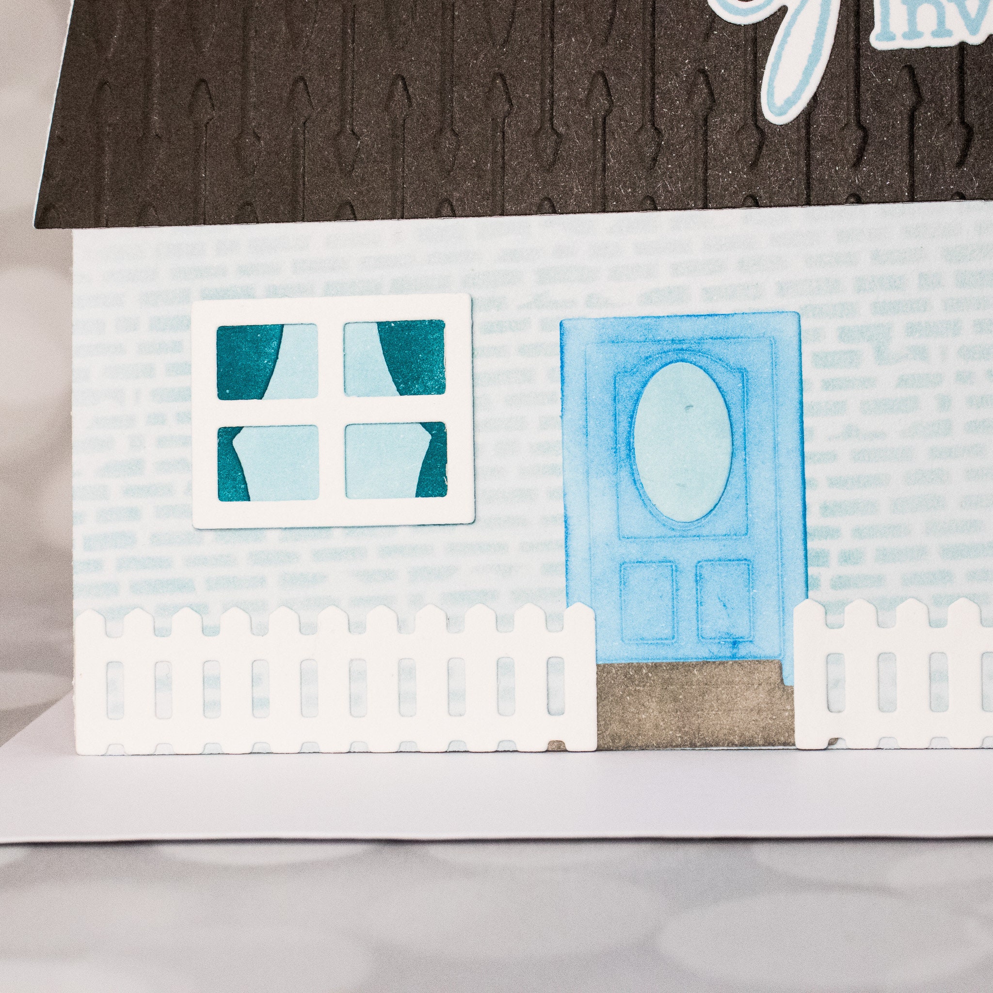 You're Invited Handmade House Shaped Card - Etsy