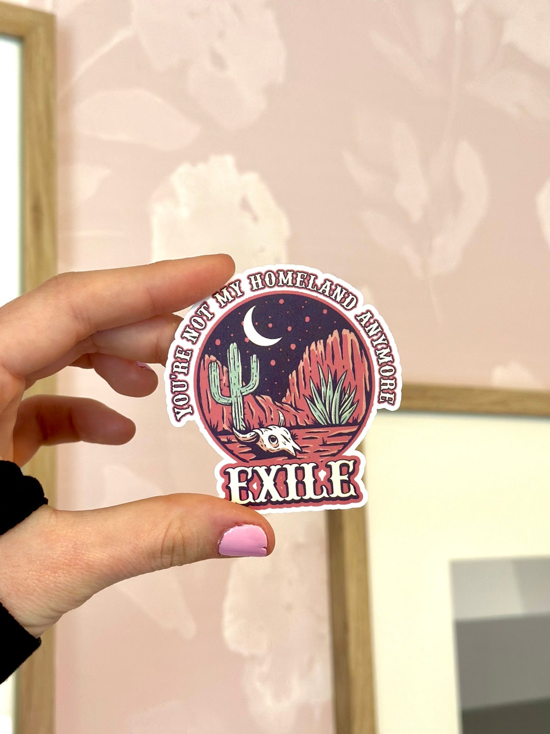 Exile Sticker Folklore Inspired TS Sticker - Etsy