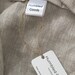 Linen Shoulder Bag, Origami String Ties in Oatmeal Natural Color or ...