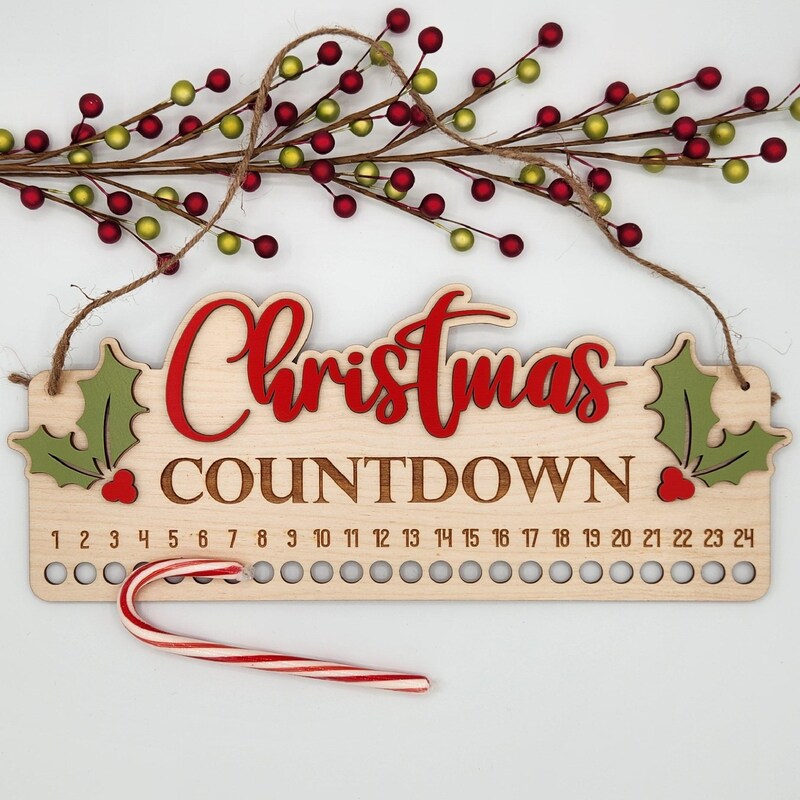 Christmas Countdown - Etsy