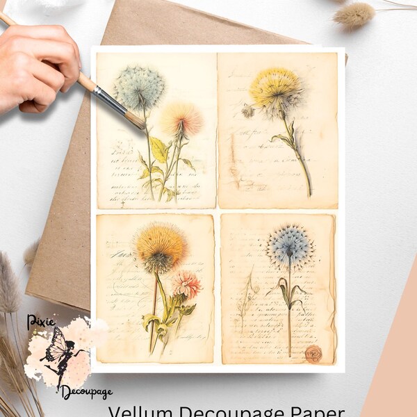 Dandelion Painting - Etsy
