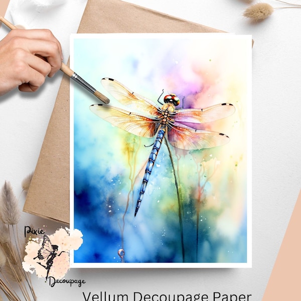 Dragonfly Paper - Etsy