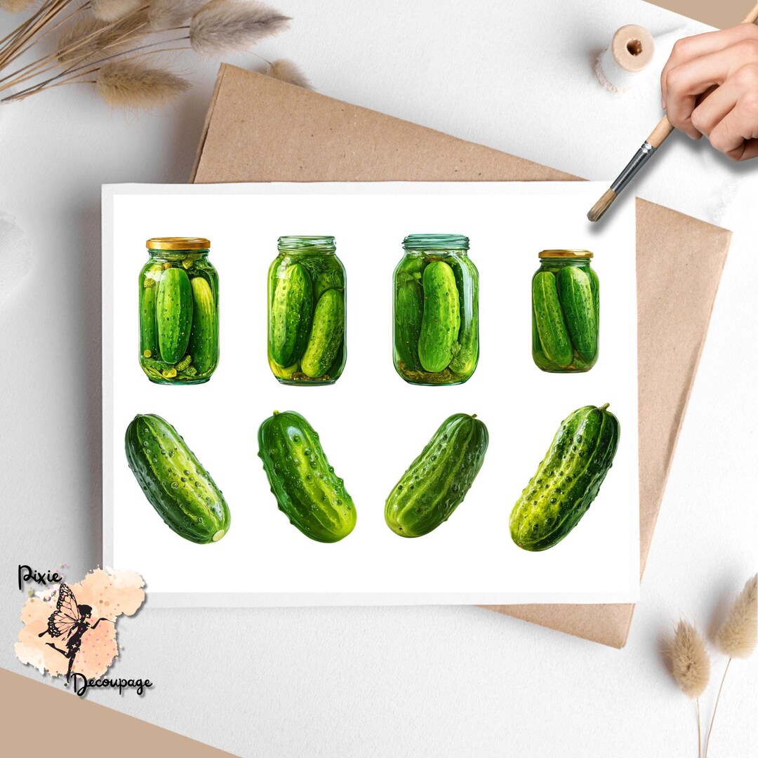 Pickles 1, One Sheet Rice Paper US Letter Size - Etsy