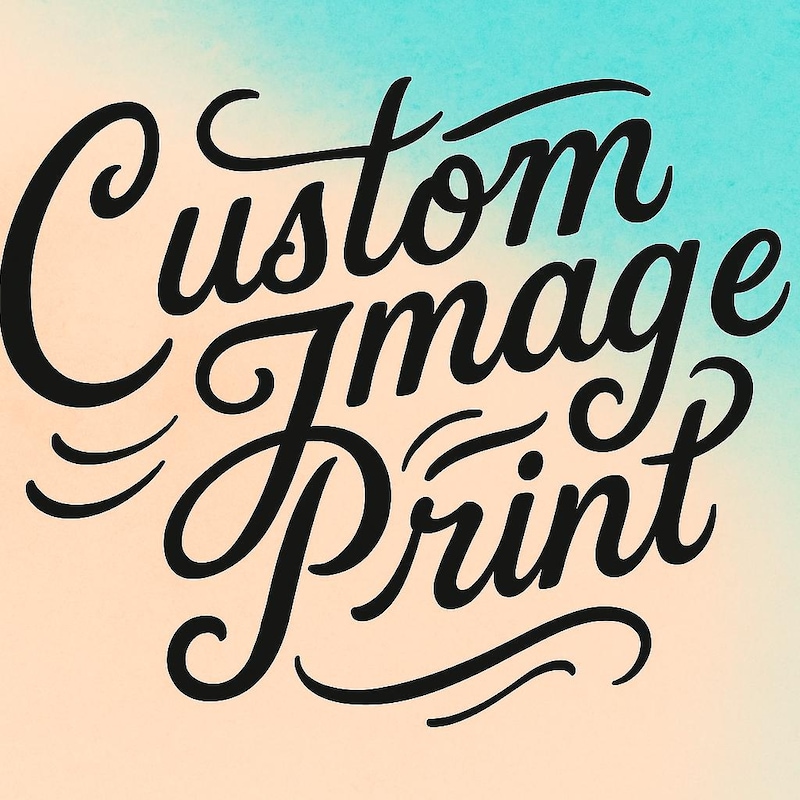 Custom Decoupage Photo - Etsy