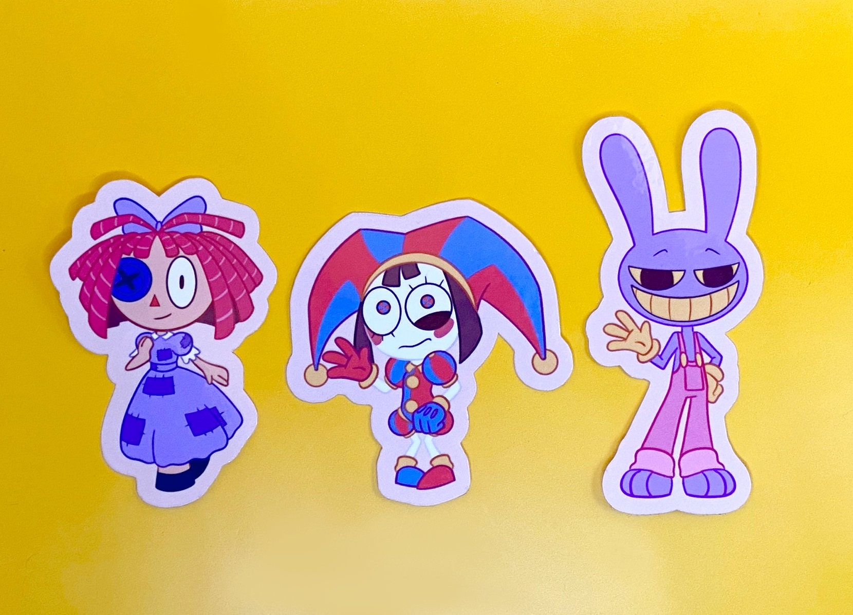 The Amazing Digital Circus Stickers - Etsy