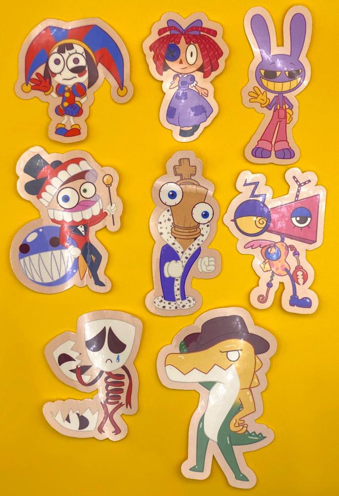 The Amazing Digital Circus Stickers! - Etsy