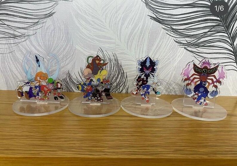 Preorder Sonic Game Theme Standee Preorders End 7th November - Etsy
