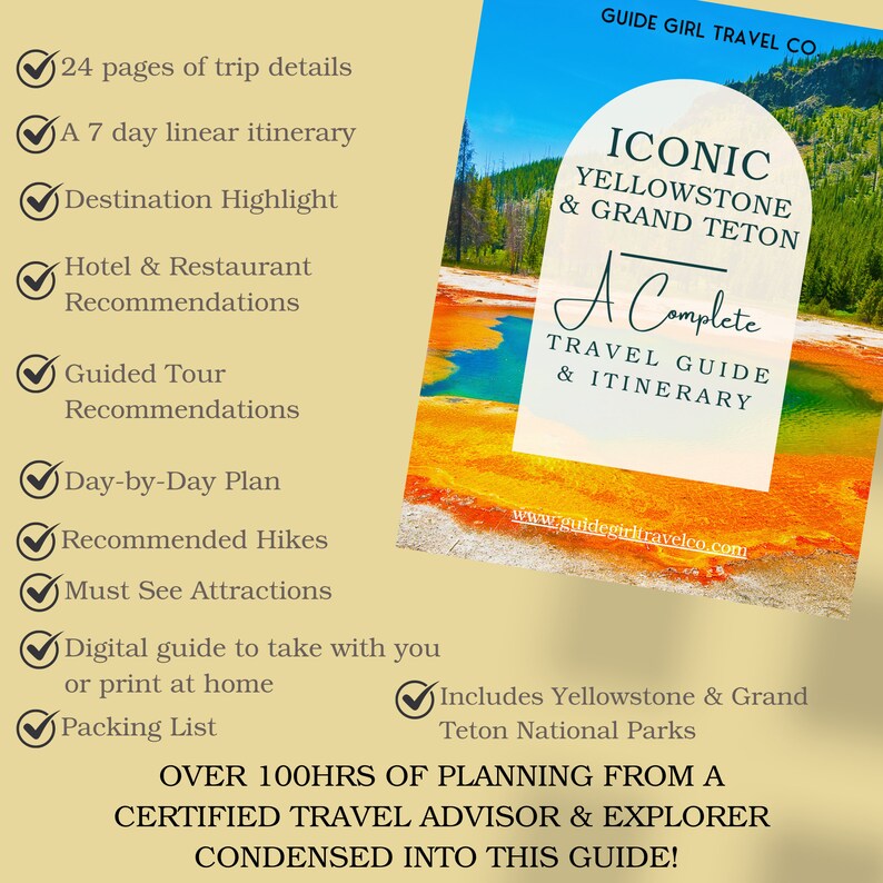 Yellowstone National Park Travel Guide | Yellowstone Travel Itinerary ...