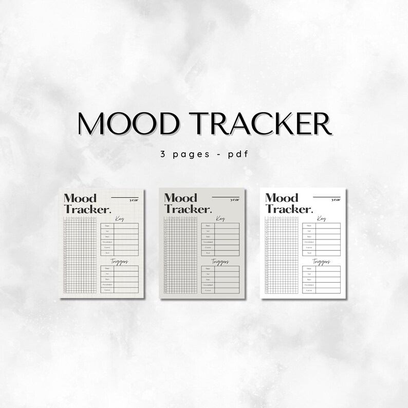 Mood Tracker - Etsy