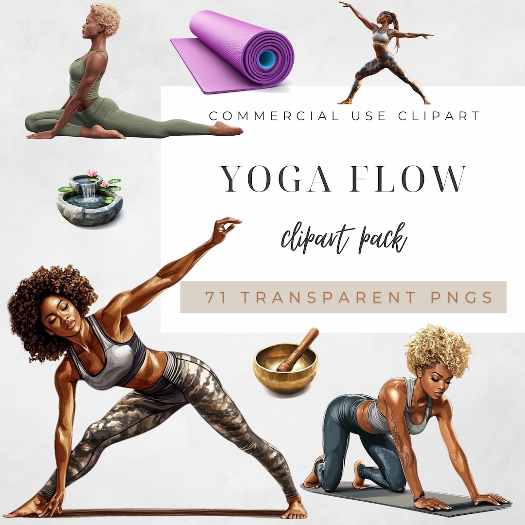 Yoga Pose| Yoga Lover| Black Women| African American Yoga Woman ...