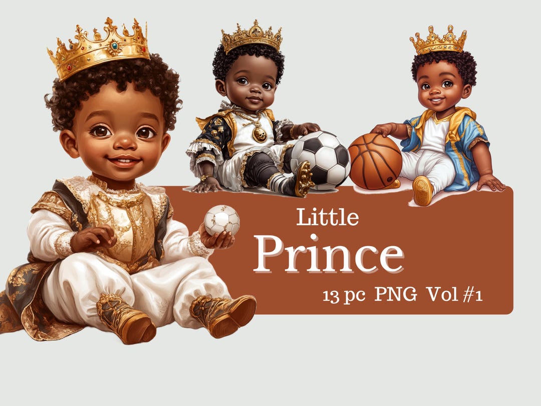 Little Prince| Crowned Prince| African American Prince| Little Black ...