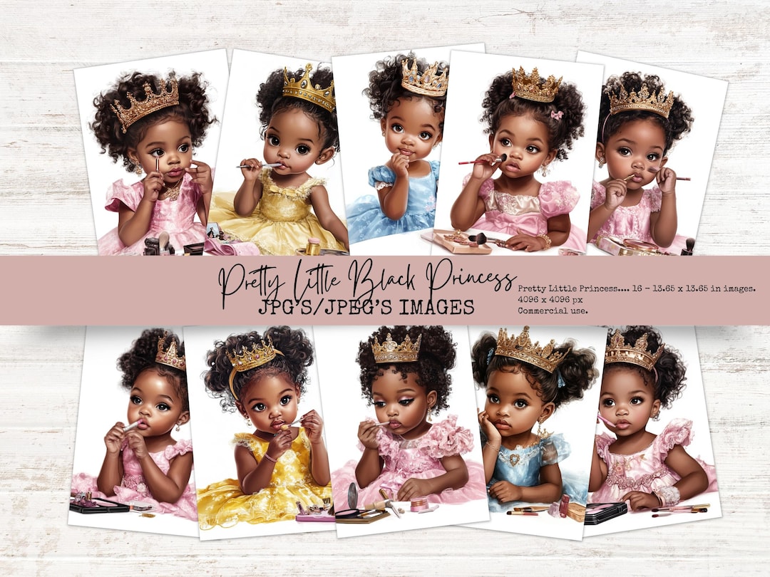 Pretty Little Black Princess| Little Princess| Crowned Princess ...