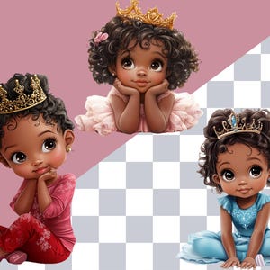 Black Princess| Little Princess| Crowned Princess| African American ...