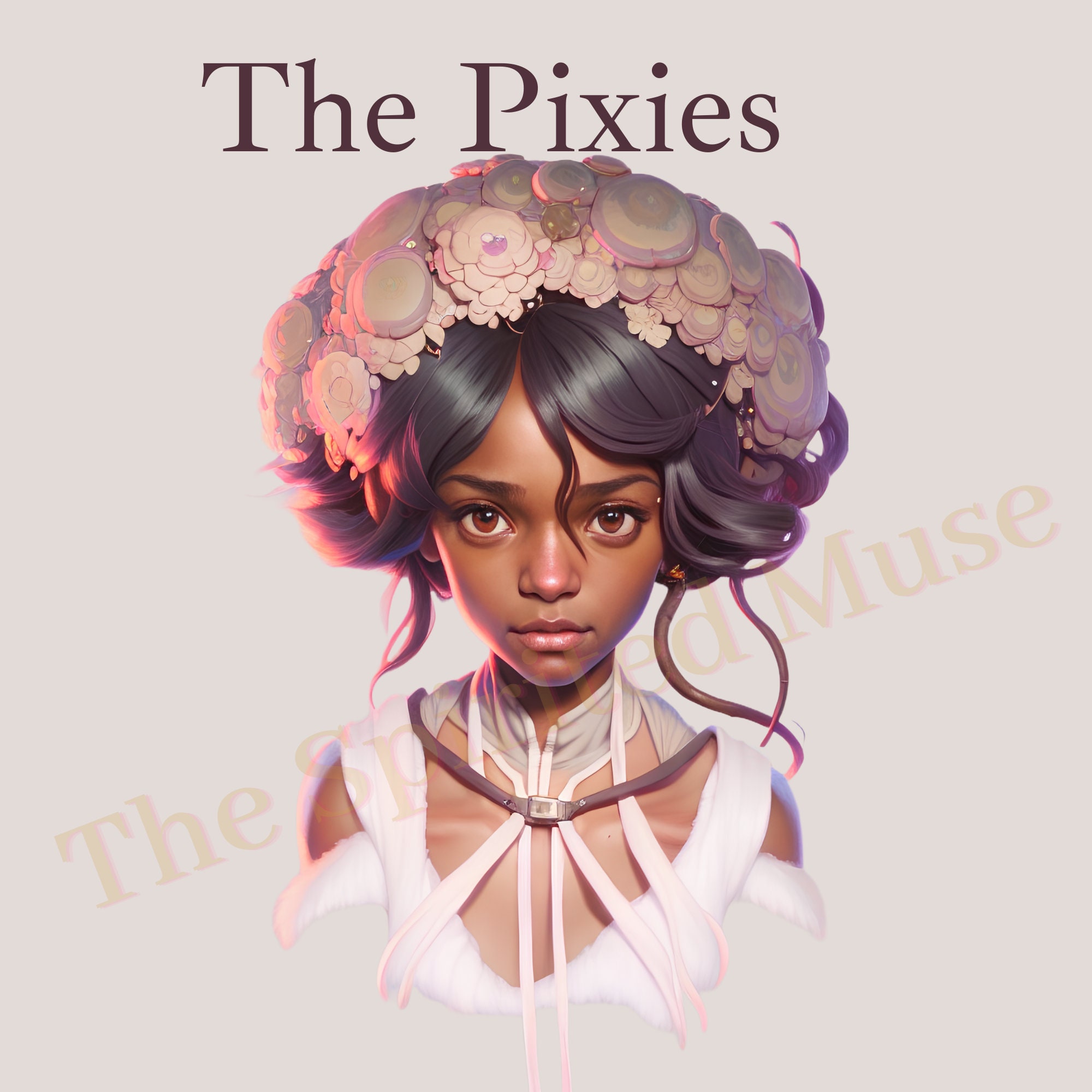 The Pixies Clipart, Black Woman Clipart, Black Girl, African American ...
