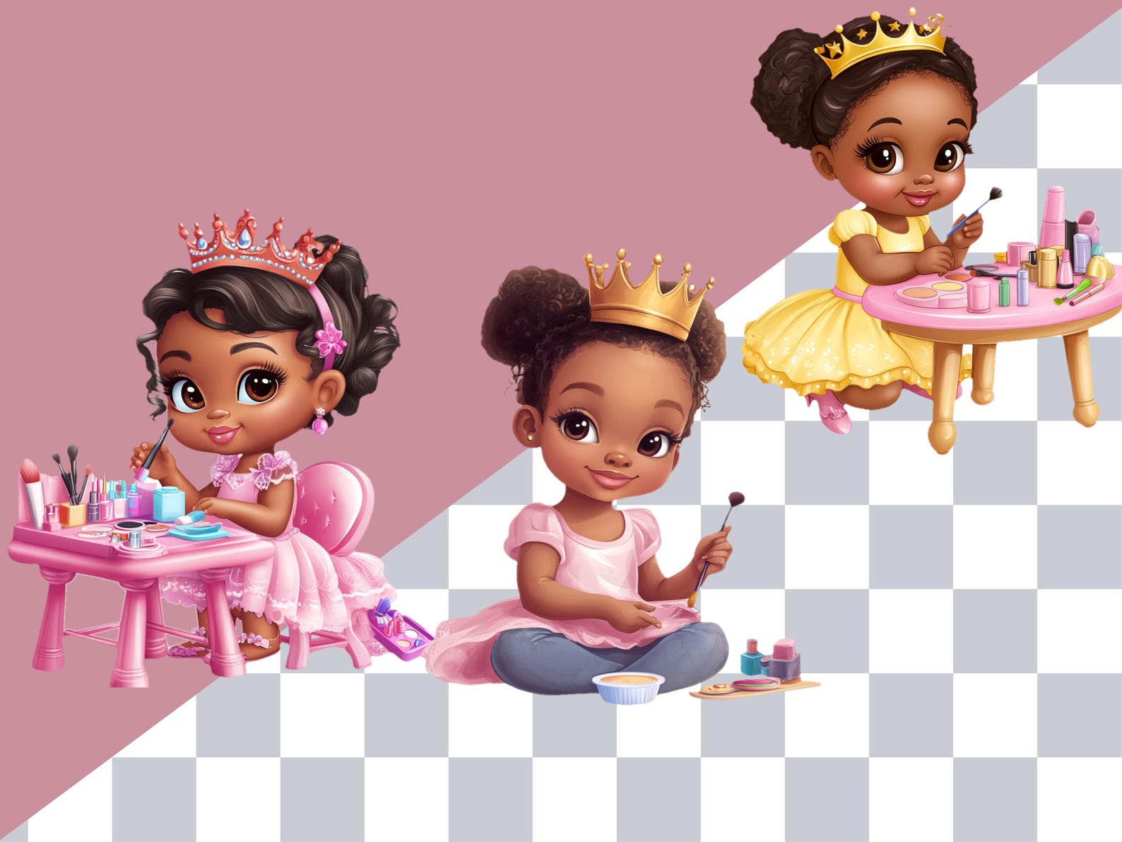 Black Princess| Little Princess| Crowned Princess| African American ...