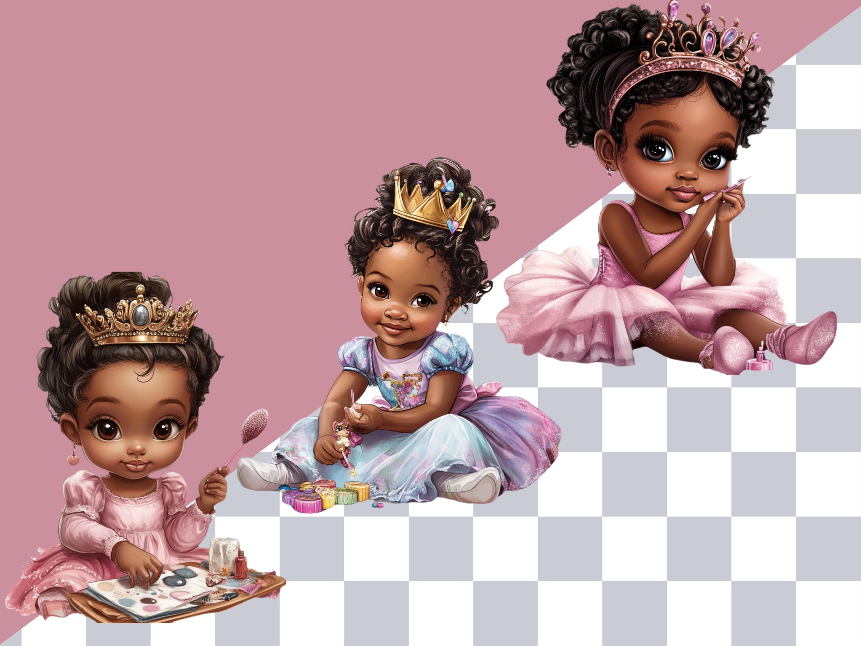 Black Princess| Little Princess| Crowned Princess| African American ...
