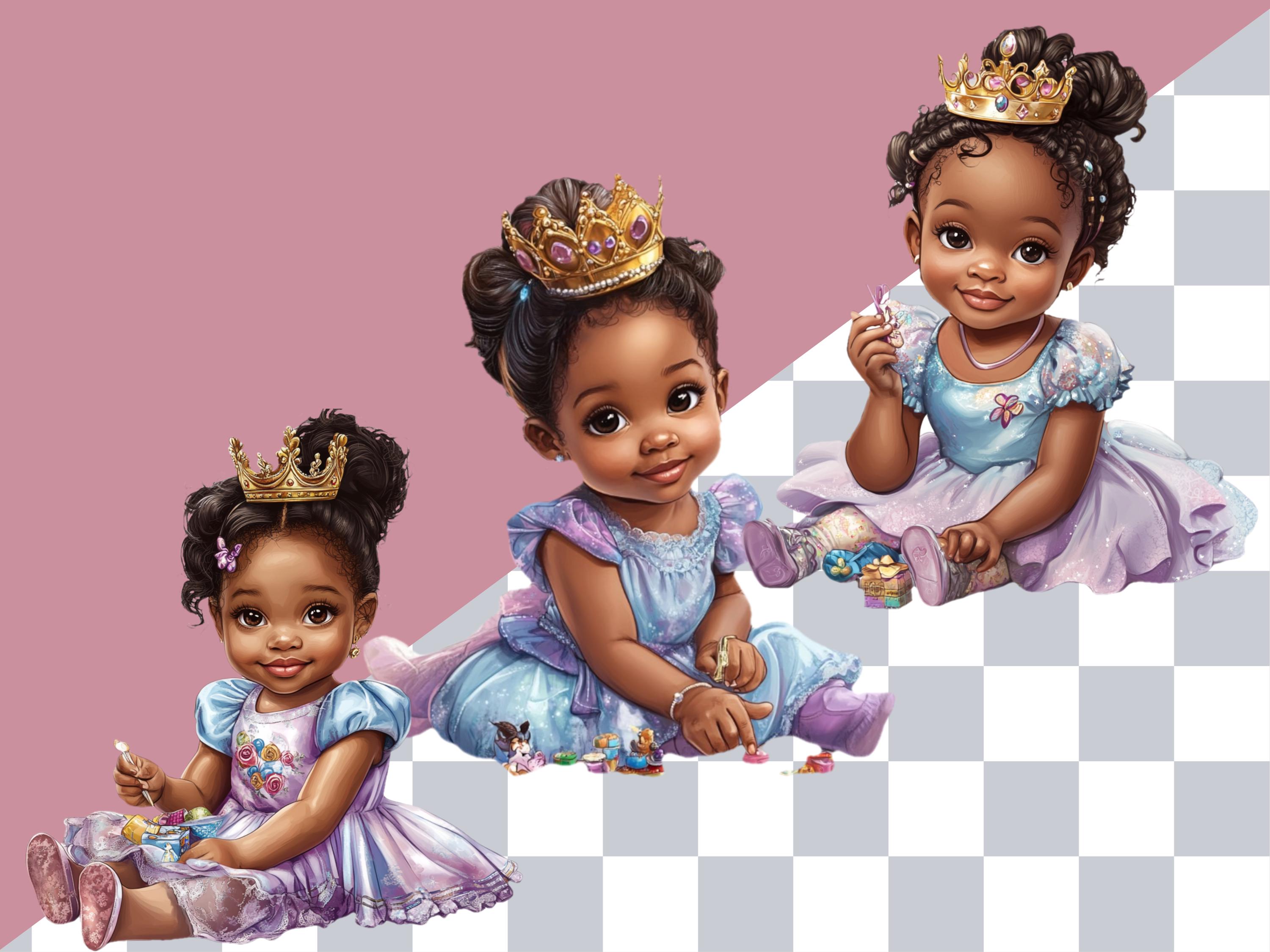 Black Princess| Little Princess| Crowned Princess| African American ...