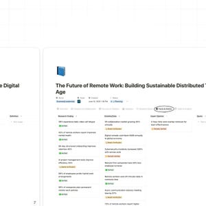 Non-fiction Book Planner Notion Template | Research-to-publication ...