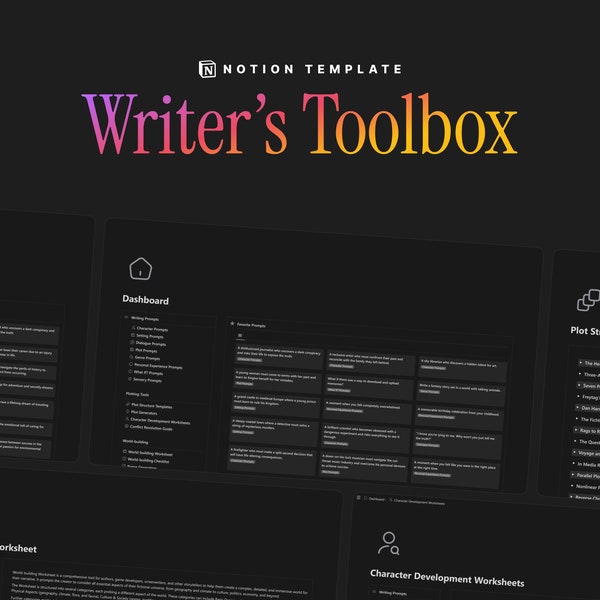 Worldbuilding Notion Template - Etsy