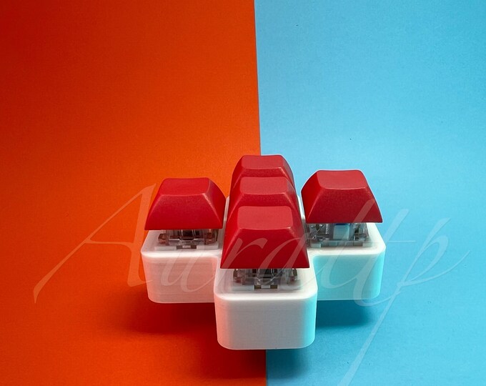 5 Keys Cross Mechanical Keyboard Fidget Mini Fidget Clicker With Clicky ...