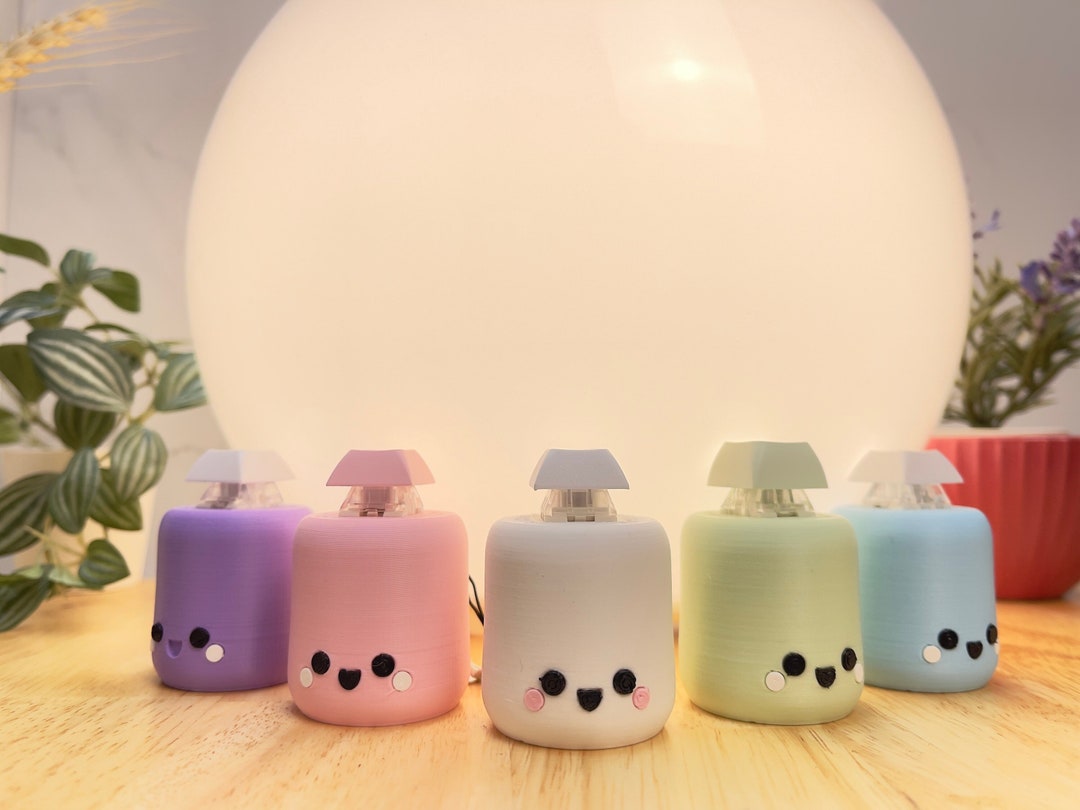 Marshmallow Fidget Keychain Fidget Toys Desk Toy 3D Printed Desk ...