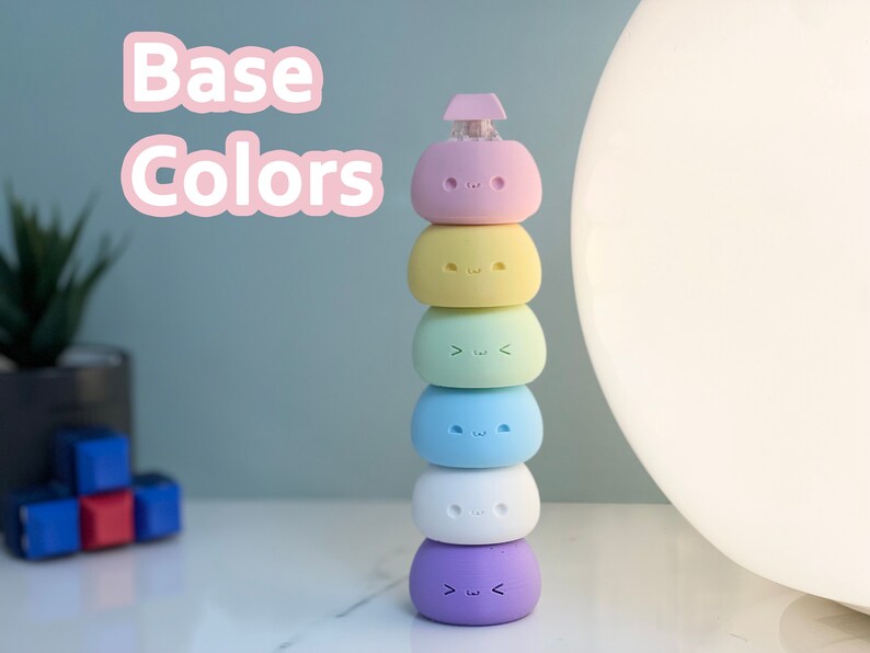 Cute Fidget Mechanical Keyboard Lover 3D Printed Keychain - Etsy