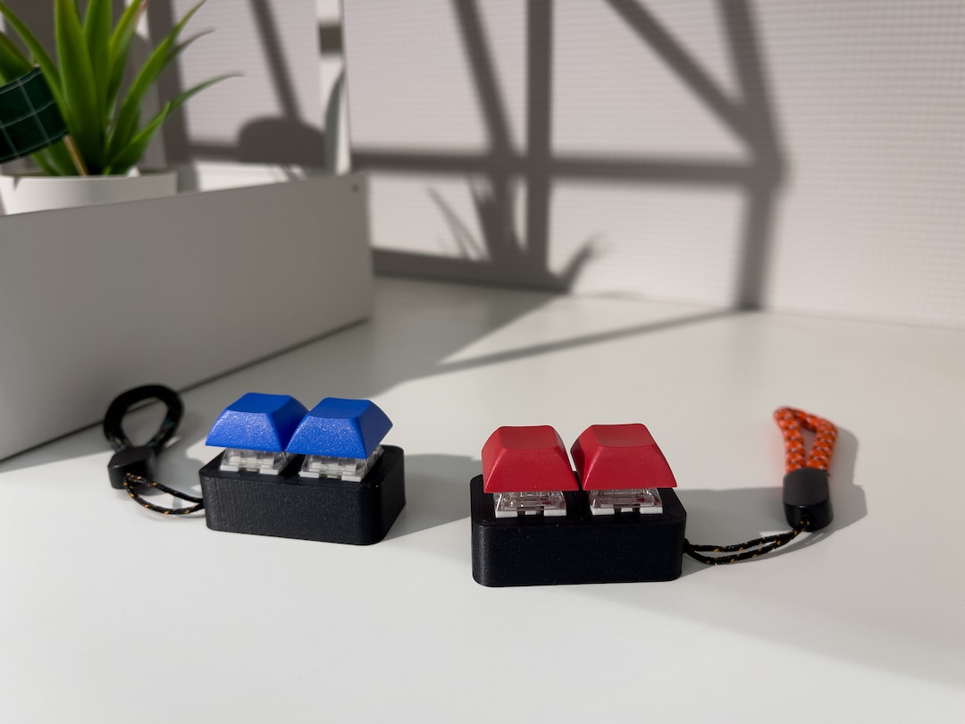 2 Keys Bar Fidget Pastel Collection, Mechanical Keyboard Switches, 3D ...